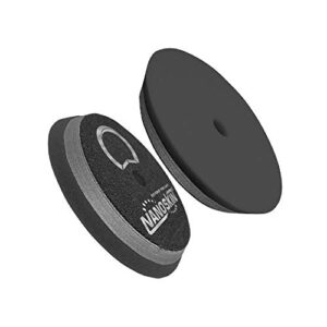 7" HD Hybrid Foam PAD - Finishing - Black [NAA-HDHFP-75]