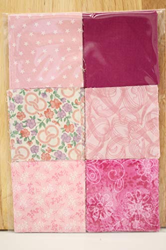 Mini Charm Packs - Quilt Making - Sunrise Ridge Concepts (Mini Pinks)