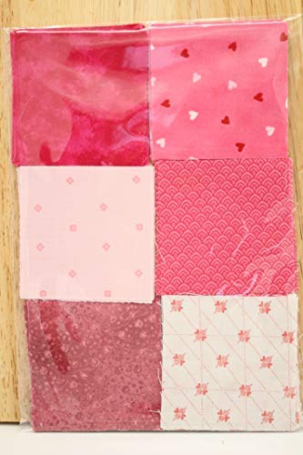 Mini Charm Packs - Quilt Making - Sunrise Ridge Concepts (Mini Pinks)