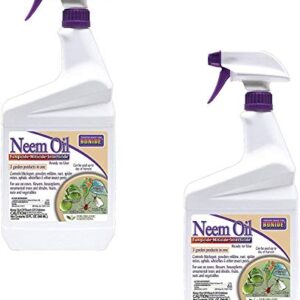 Bonide (BND022 - Ready to Use Neem Oil, Insect Pesticide for Organic Gardening (32 oz.) - 2 Pack