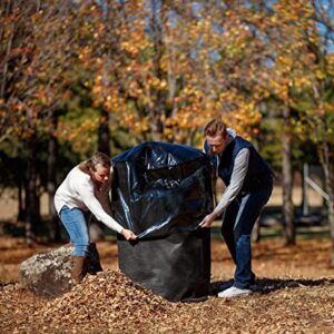 Smart Pot 12125 Sak Fabric Composting Container with Plastic Fitted Cover, Black