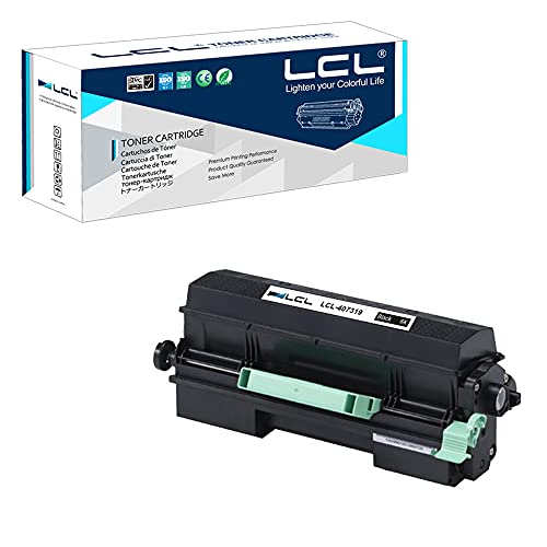 LCL Compatible Toner Cartridge Replacement for Ricoh 407319 SP 4500A 3600DN 3610SF 4510DN 4510SF SP 3600DN 3610SF 4510DN 4510SF (1-Pack Black)