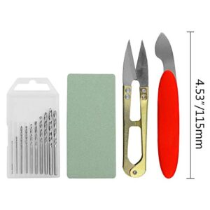 WMYCONGCONG 38 PCS Gundam Model Tools Kit Model Basic Tools Craft Set Hobby Building Craft Set for Model Assemble Building Repairing Fixing Green