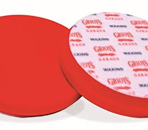 6.5" Red Foam Waxing Pads (Set of 2)