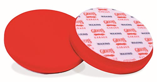 6.5" Red Foam Waxing Pads (Set of 2)