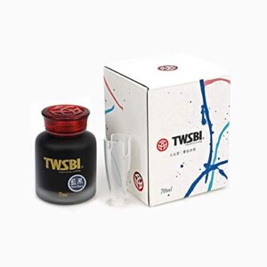 twsbi 70ml fountain pen ink, blue-black