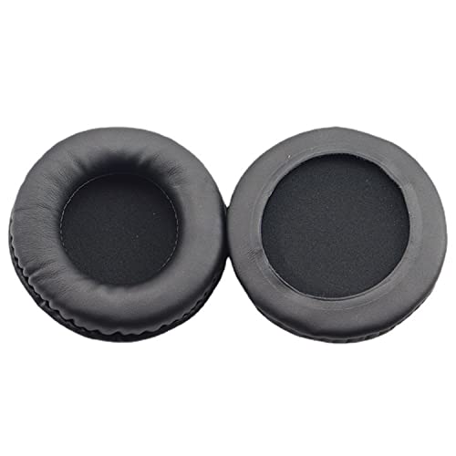 MDR-V700 Ear Pads Replacement Earpads Memory Foam Leather Ear Cushion Compatible with Sony MDR-V700 Z700 V500DJ Headphones (Black)