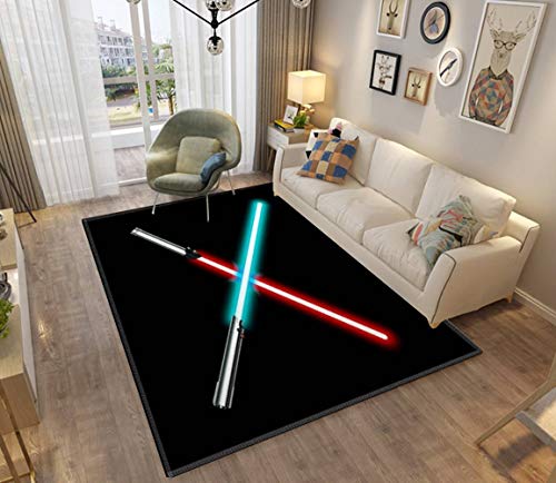 Stop Wars Area Rugs Non-Slip Floor Mat Doormats Home Runner Rug Carpet for Bedroom Indoor Outdoor Kids Play Mat Nursery Throw Rugs Yoga Mat