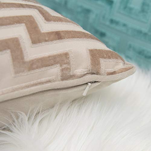 Homey COZY 65180-Jasmine Accent Pillow, Single, Tan