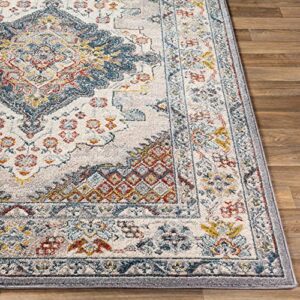 Artistic Weavers Anja Oriental Medallion Area Rug,2' x 3',Grey