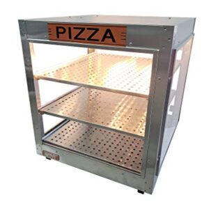 HeatMax 202024 Fund Raising Pizza Warmer, Food Warmer Display, Pizza Sign, Fits 18" Pizza!- Made in USA with Service and Support