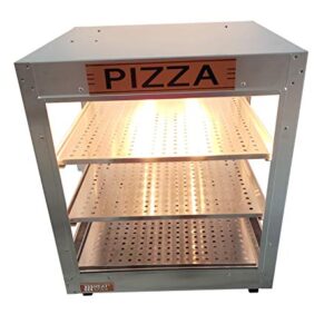 HeatMax 202024 Fund Raising Pizza Warmer, Food Warmer Display, Pizza Sign, Fits 18" Pizza!- Made in USA with Service and Support