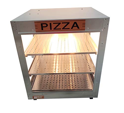 HeatMax 202024 Fund Raising Pizza Warmer, Food Warmer Display, Pizza Sign, Fits 18" Pizza!- Made in USA with Service and Support