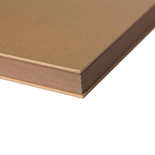 12x12 Large Scrapbook 3.6 LBS Heavy Duty Scrapbook Album | Scrapbook Photo Album | Kraft Hardcover Notebook with 50 Sheet | Use as Photo Album, Baby Book, SketchBook|12x12 Inch 100 Page