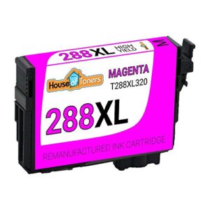 Houseoftoners Remanufactured Ink Cartridge Replacement for Epson 288 XL 288XL for Expression XP-330 XP-340 XP-430 XP-434 XP-440 XP-446 (1B/1C/1M/1Y, 4PK)