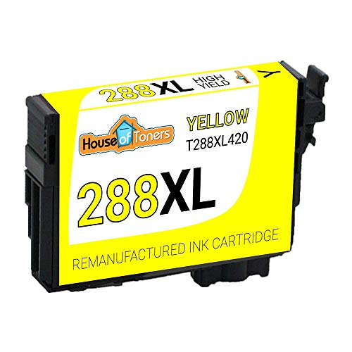 Houseoftoners Remanufactured Ink Cartridge Replacement for Epson 288 XL 288XL for Expression XP-330 XP-340 XP-430 XP-434 XP-440 XP-446 (1B/1C/1M/1Y, 4PK)