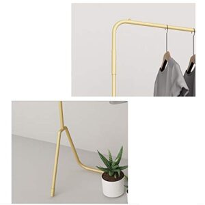 Antirust Iron Clothes Rail,Fashion Elegant Garment Rail,Modern Simple, Durable/Golden / 150cm