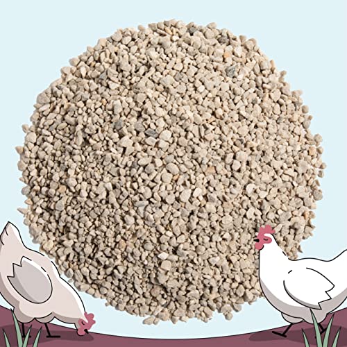 Mile Four | Oyster Shell for Strong Chicken Eggshells | 100% US Mined Limestone | Organic, Natural Crushed Oyster Shell Limestone for a Calcium Boost | Strong Eggshells & Healthier Chickens | 50 lbs.