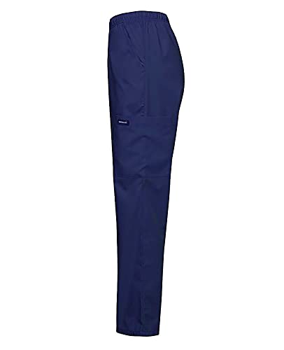 Dagacci Scrubs Medical Uniform Women and Men Unisex Scrubs Pants Medical Scrubs Pants Medium Navy