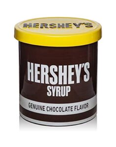 godinger hershey's syrup cookie jar, genuine chocolate flavor food storage container