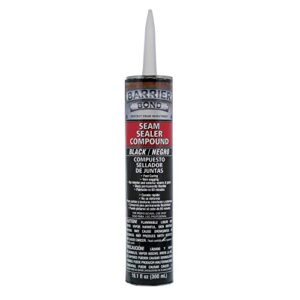 barrier bond black seam sealer compound - 10.1 fl. ounce tube