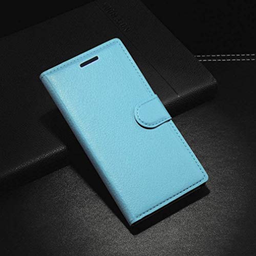 HualuBro Xiaomi Redmi Note 9S Case, Redmi Note 9 Pro Case, Premium PU Leather Magnetic Shockproof Book Wallet Folio Flip Case Cover with Card Slot Holder for Redmi Note 9S Phone Case (Blue)