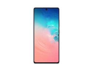 samsung galaxy s10 lite g770f 128gb dual sim gsm unlocked phone (international variant/us compatible lte) - prism white