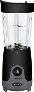 bella - 14-oz. personal blender - black/gray