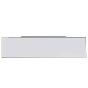 SEI Furniture Toppington Mirrored Media Console Electric Fireplace, Silver