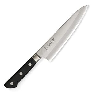 syosaku japanese chef knife molybdenum vanadium stainless steel with bolster, gyuto 7-inch (180mm) dishwasher safe