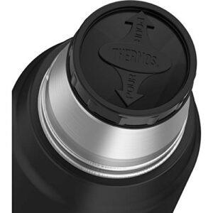 Thermos Stainless Steel Vacuum Insulated Double Wall Bottle Black 16 Ounce