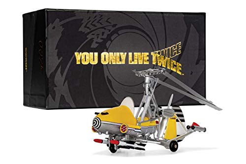 Corgi James Bond You Only Live Twice Little Nelly Gyrocopter 1:36 Diecast Display Model Vehicle CC04604, Black