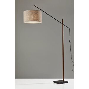 Adesso Ethan Arc Home Office Lamp, Black