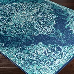 Artistic Weavers Zephyrus Area Rug 7'10" x 11'2", Teal/Blue