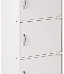 HODEDAH IMPORT Bookcase, White