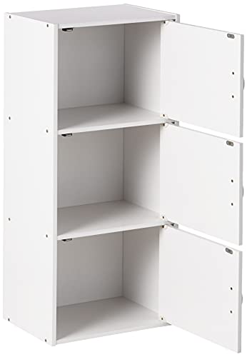 HODEDAH IMPORT Bookcase, White