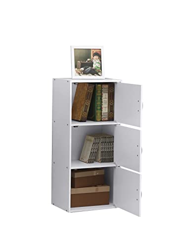 HODEDAH IMPORT Bookcase, White