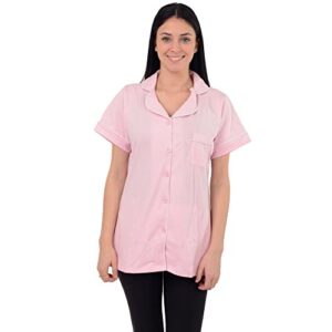 USBD Post Mastectomy Surgery Recovery Shirt Camisole (Pink, Large)