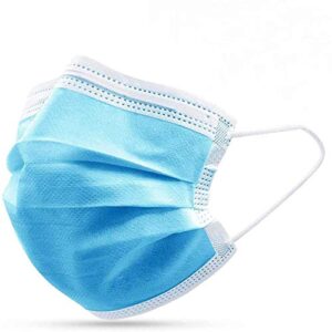 tatube 50pcs mouth, disposable face mask for unisex outdoor, protection anti dust mask