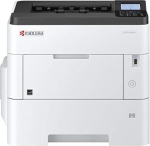 kyocera 1102wd2us0 ecosys model p3260dn b/w laser printer, 62 pages per minute b/w, 600 x 600 dpi and up to fine 1200 dpi, 600 sheets input capacity, 300000 pages per month print capacity