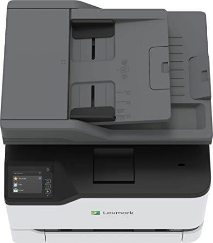 Lexmark MC3426adw Color Laser Multifunction Product with Print, Copy, Fax, Scan and Wireless Capabilities, Plus Full-Spectrum Security and Print Speed up to 26 ppm* (40N9360), White, Small