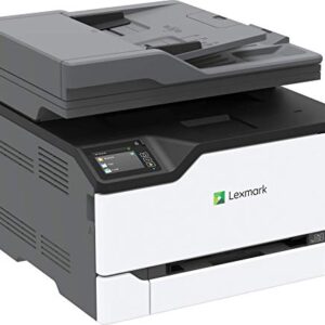 Lexmark MC3426adw Color Laser Multifunction Product with Print, Copy, Fax, Scan and Wireless Capabilities, Plus Full-Spectrum Security and Print Speed up to 26 ppm* (40N9360), White, Small