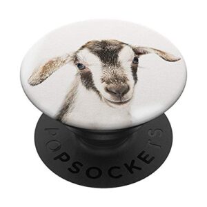 cute goat art popsockets popgrip: swappable grip for phones & tablets