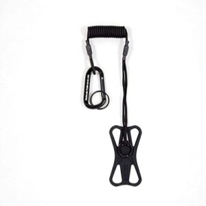 rogue fishing co. the protector phone tether | use as cell phone lanyard or hiking/boating/kayak tether | phone leash ensures your phone is safe and protected