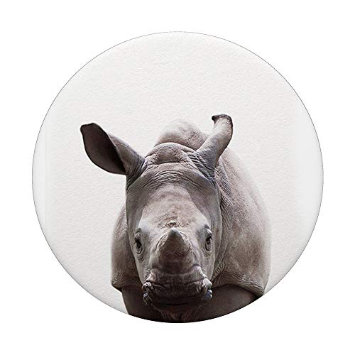 Cute rhino art PopSockets Grip and Stand for Phones and Tablets