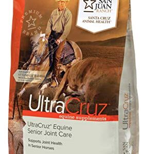 UltraCruz Equine Senior Joint Supplement for Horses, 10 lb, Pellet (70 Day Supply)