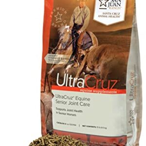 UltraCruz Equine Senior Joint Supplement for Horses, 10 lb, Pellet (70 Day Supply)