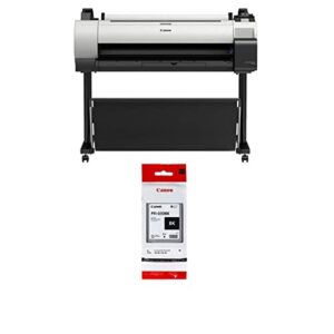 canon imageprograf ta-30 5-color 36" large format printer pfi-030 pigment black ink tank, 55ml