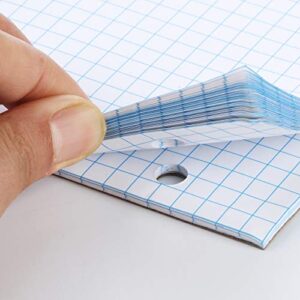 Mr. Pen- Engineering Paper Pad, Graph Paper, 5x5 (5 Squares per inch), 8.5"x11", 55 Sheets, 3-Hole Punched, Engineering Pad, Grid Paper, Graphing Paper, Computation Pads, Drafting Pad, Blueprint Paper