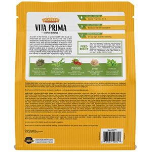 Sunseed Vita Prima Young Rabbit Food - Complete Nutrition - Premium Fortified Blend with Timothy Hay, 4 lb